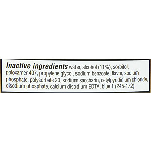 ACT Restoring Fluoride Mouthwash 33.8 fl. oz. Strengthens Tooth Enamel, Cool Mint