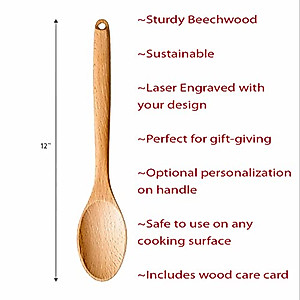Secret Ingredient is More Butter Wooden Cooking Spoon, Funny Kitchen Utensil, Funny Gift for Mom, Home Cooking Gift, Chef Spoon, Keto Friendly, Foodie