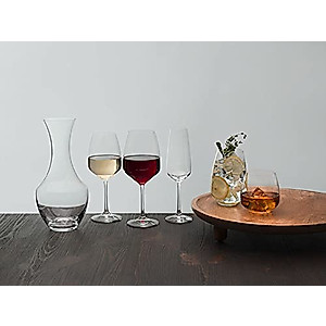 Mikasa Melody Double Old Fashioned, Set of 4, 15-Ounce, Clear