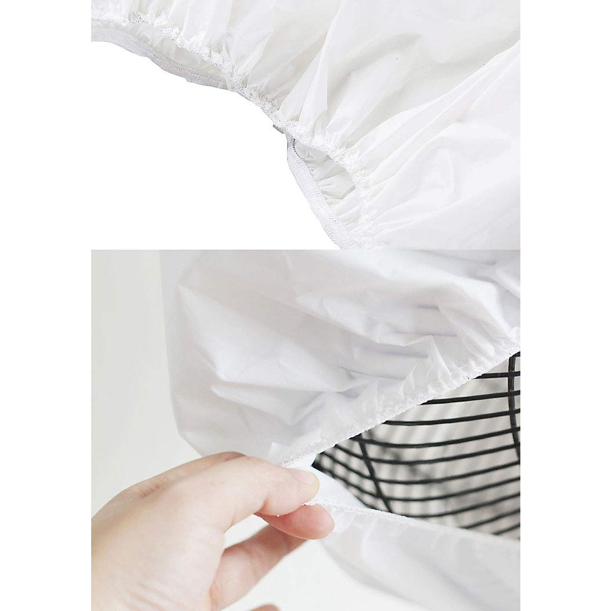 Onwon 2 Pack Fan Cover Fan Guard Net Fan Dustproof Mesh Cover Summer Washable Children Finger Safety Mesh Microfiber Round Fan Filters Fan Protection Round Anti-Dust Cover