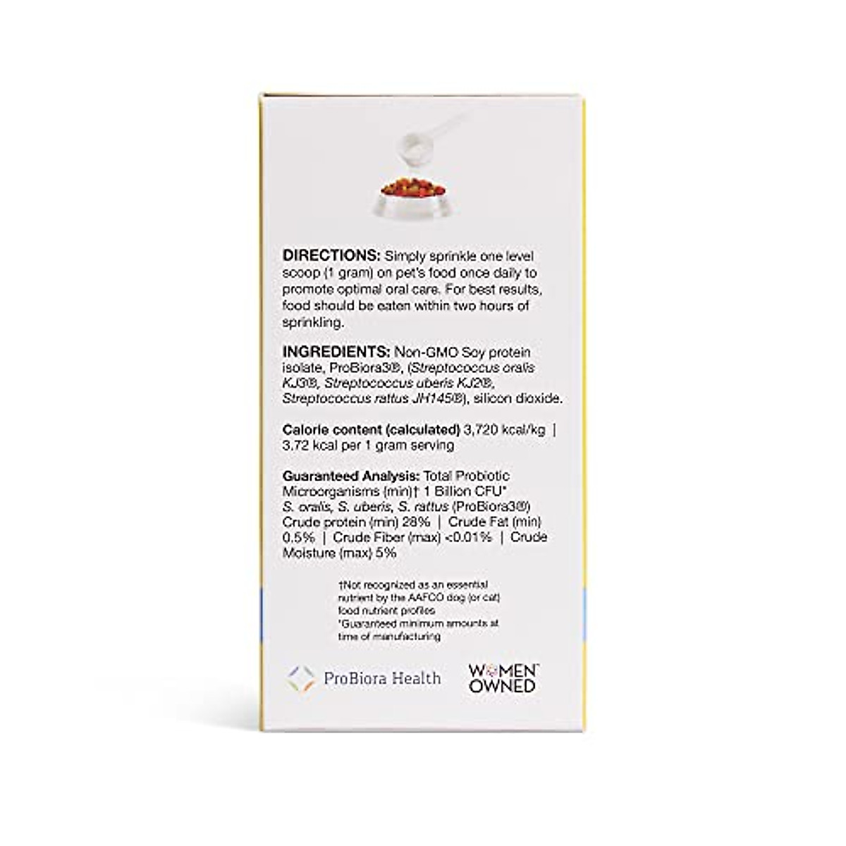 Probiora for Dogs (Formerly ProBioraPet) | Dog Probiotic Supplement for Oral Care | Pet Probiotics to Reduce Bad Breath, Plaque & Tartar | Dog Nutritional Supplement for Dental Health | 30 Servings