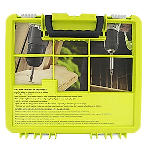 Ryobi A981952QP 195 Piece Drilling and Driving Kit for Wood, Plastic, Metal, and Masonry Work