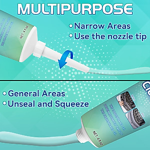 Household Mold Remover Gel, Mold Cleaner for Washing Machine, Refrigerator Strips, Grout Cleaner for Home Sink, Kitchen, Showers (1 Pack)