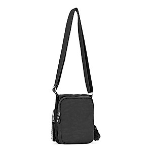 Kipling Women's El Dorado Crossbody Bag, Black Tonal, One Size