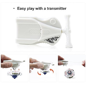 Magicmode Metal Spinning Top Stainless Steel Precision Gyroscope Anti-Gravity Spinner Top Perfect Balance Desktop Toy, Unique Gift for Kids/Adults