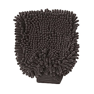 Clean Paws - Chenille Microfiber Dog Towel Mit - 9.5X7 Inches/Attractive, Durable, Super Absorbent, Washable. by Ethical Pets