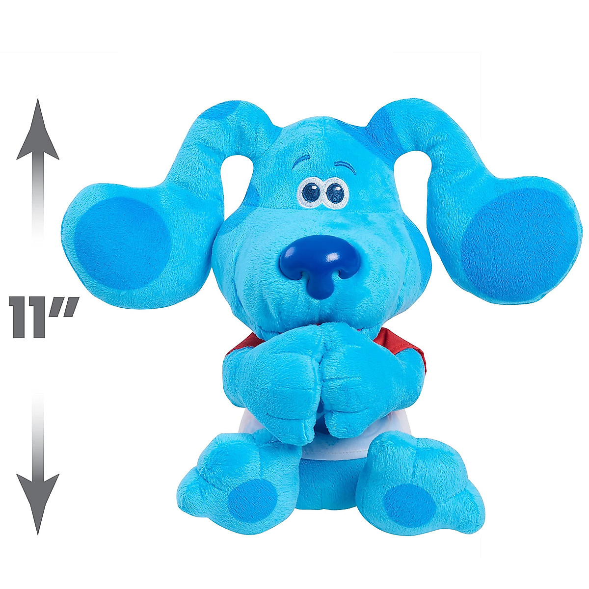 Blue’s Clues & You! Blowing Kisses Blue Feature Plush Stuffed Animal with Sounds and Movement, Dog