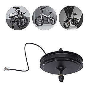 DCEHKR E-Bike Conversion Kits 48V Electric Bike Rear Hub Conversion Kit with Brushless and Gearless Motor 1000W Electric Bicycle Conversion Kits Suitable for 26-inch Rear Wheel E-Bike