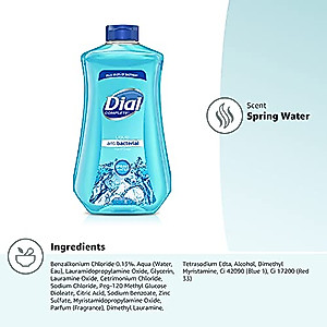 Dial Complete Antibacterial Liquid Hand Soap Refill, Spring Water, 32 fl oz