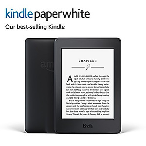 Kindle Paperwhite E-reader (Previous generation – 2015 release) - Black, 6" High-Resolution Display (300 ppi) with Built-in Light, Wi-Fi, Ad-Supported
