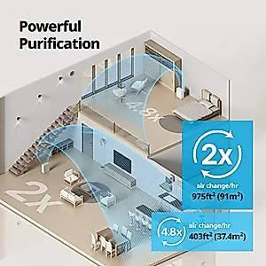 Coway Airmega 230 True HEPA Air Purifier with Air Quality Monitoring, Auto, and Filter Indicator, Sage Green