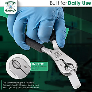 Dual Action Decapper Pliers for Decapping Crimped Vials and Bottles Scientific Labwares (13mm and 20mm)
