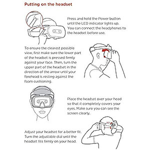 Lenovo Mirage Solo with Daydream, Standalone VR Headset with Worldsense Body Tracking, Ultra-Crisp QHD Display, Smartly Designed Mobile Headset (Renewed)