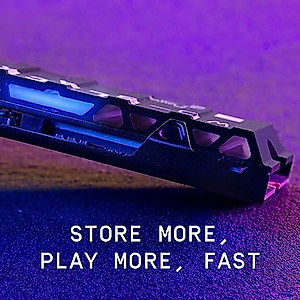 WD_BLACK 2TB SN850 NVMe SSD for PS5 Consoles Solid State Drive with Heatsink - Gen4 PCIe, M.2 2280, Up to 7,000 MB/s - WDBBKW0020BBK-WRSN