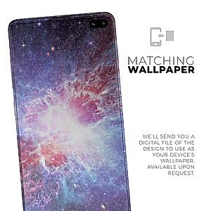 DesignSkinz Supernova Protective Vinyl Decal Wrap Skin Cover Compatible with The Samsung Galaxy S20 (Screen Trim & Back Glass Skin)