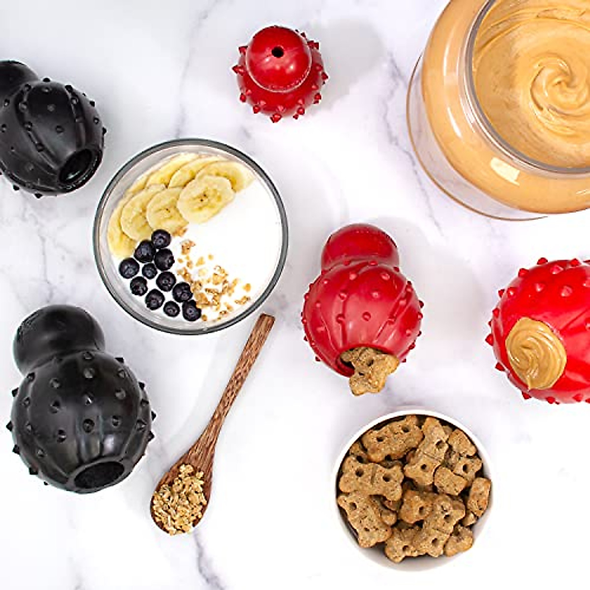 Nylabone Chew & Treat Toy for Dogs - Interactive Dog Enrichment Chew & Treat Toys