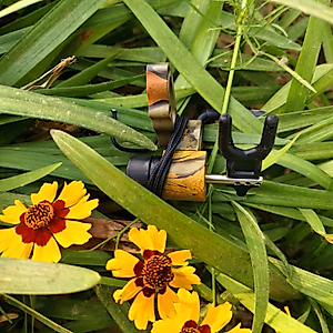 Lamehfyo Archery Arrow Rest for Compound Bow Drop Away Arrow Rest Aluminum Alloy Compound Bow Arrow Rest Right Hand (Camo)