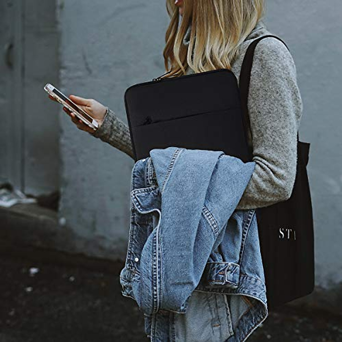 15.6 Inch Laptop Sleeve Chromebook Case for HP Envy x360/Pavilion 15.6, Acer Aspire 5/Nitro, ASUS Vivobook 15, Dell Inspiron 15 3000 5000, Lenovo Ideapad Thinkpad, Black