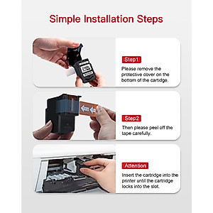 GPC Image Remanufactured Ink Cartridge Replacement for Canon PG-210XL 210XL CL-211XL 211XL compatible with PIXMA MP240 MP230 MP480 IP2702 IP2700 MP495 MX420 MX330 MX340 Printer Tray (Black, Tri-Color)