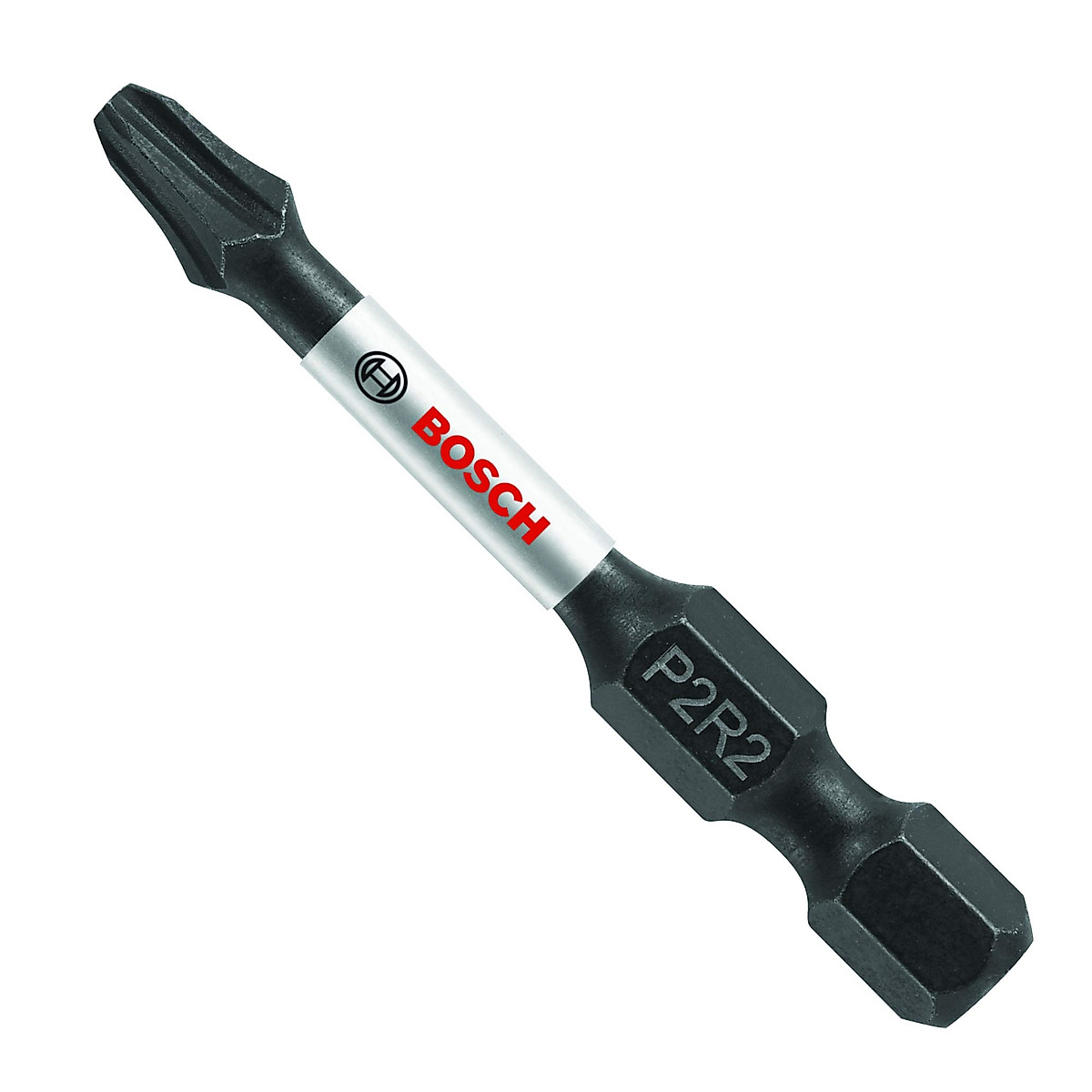 BOSCH ITP2R2201 1-Piece 2 In. Phillips/Square #2 Impact Tough Screwdriving Power Bit