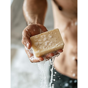 Crate 61 Organics, Handmade Vegan Natural Bar Soap Cold Pressed For Face And Body, With Premium Essential Oils, For Men And Women 3 Pack (Coconut)