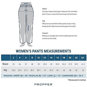 Propper Women's Uniform Tactical Pant, Coyote, Size 10 Unhemmed