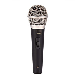 Serounder Wired Dynamic Microphone, Professional Handheld Wired Omni-Directional Microphone Clear Voice for Karaoke Vocal Music Performance