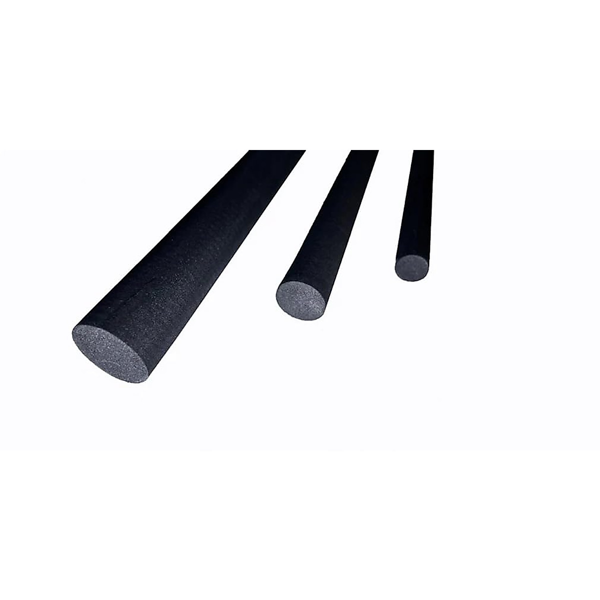 EVA Foam Round Dowels (3 Sizes 10mm/15mm/20mm) bevels for Decoration, Details, Accent Work (Cosplay- Foamwork- LARP- Costuming) (10mm)