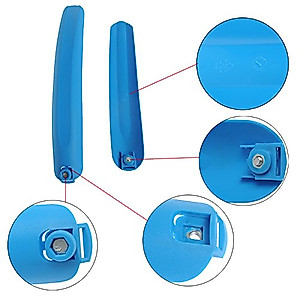 UPANBIKE BMX Folding Bike Small Wheel Bicycle Front Rear Mudguard Mud Guard Set