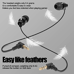 Oritys Earbuds Earphones Custom Made for Oculus Quest All-in-one VR Gaming Headset.