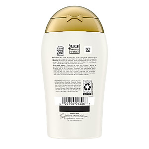 OGX Nourishing + Coconut Milk Moisturizing Conditioner, Hydrating & Restoring Conditioner Moisturizes for Soft Hair After the First Use, Travel Size, TSA-Compliant, 3 fl. oz