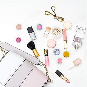 36 PCS Cosmetic Containers - BEAHOT 10g/10ml Empty Sample Container Jars with Inner Liner, Travel Jar Set with Lid for Lip Balm Cosmetic Cream Lotions Lip Scrub Eye Shadow Makeup Container, 6 Colors