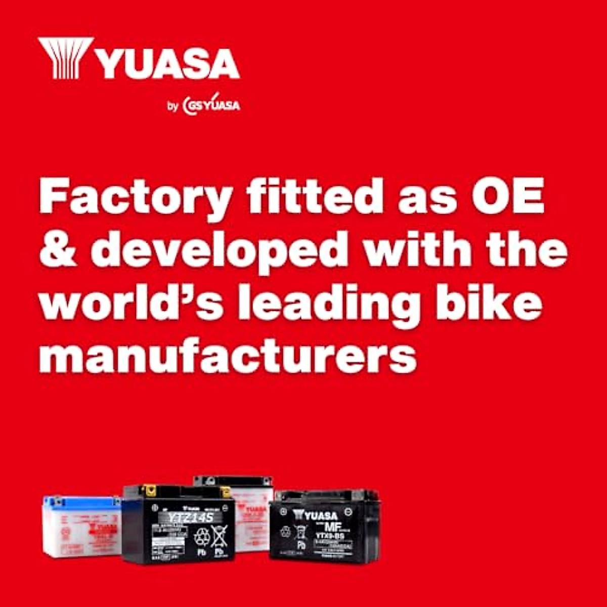 Yuasa YUAM727ZS YTZ7S Factory Activated YTZ High Performance AGM Battery