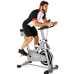 Lanos Exercise Bike, Stationary Bike for Indoor Cycling | The Perfect Exercise Bikes for Home Gym | Indoor Exercise Bike for Men and Women | Stationary Bike | Comfortable Seat Cushion, Silent Belt Drive, iPad Holder