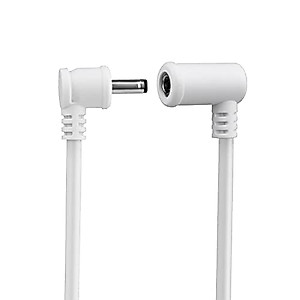 Prestantious Extension Cable for Ring Solar Panel and Super Solar Panel, 3.5mm DC Adapter Extension Cord, Solar Panel Extension Cable, 12FT DC Extension Cord Compatible with Ring Solar Panel, 1-Pack