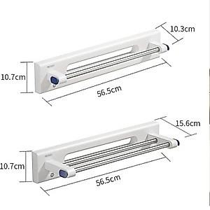 YLYAJY LED Induction Light Towel Holder Without Drilling 1/2 Rod Towels Bathroom Shelf Bathroom Accessories (Color : E, Size : As Shown)