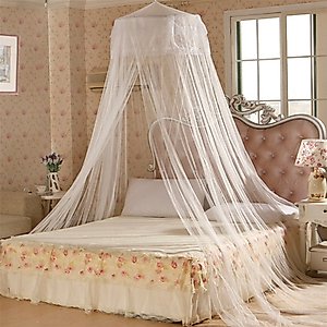 Shineweb Princess Curtain Round Dome Bed Canopy Netting Mosquito Net