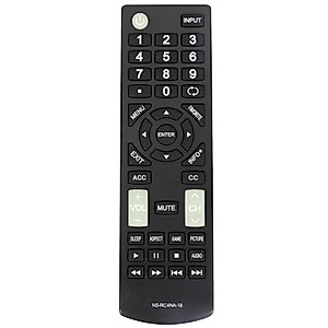 New NS-RC4NA-18 Replacement Remote Control fit for Insignia TV NS-50D510MX19 NS-50D510NA17 NS-55D420NA20 NS-55D420NA18 NS-32D220NA20 32D311NA17 NS40D420MX18 NS40D420NA18 NS39D310NA19 NS43D420NA18