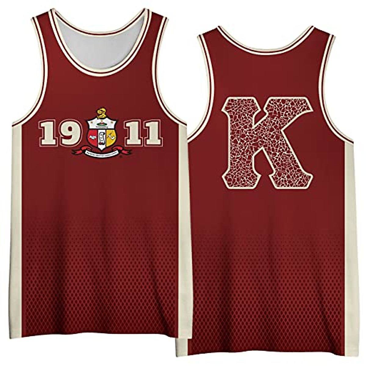 Bad Bananas Kappa Alpha Psi Fraternity - Basketball Jersey - Big K - Official Vendor - Jerseys - XL