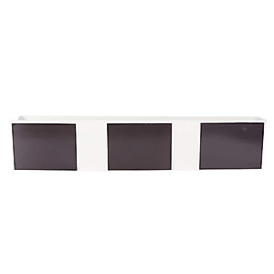 Magnetic Towel Holder,Space Saving Wall Mounted Towel Rack No-Drilling Double Bath Towel Bar for Bathroom Kitchen(White)