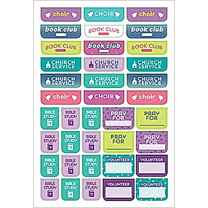 Essentials Planner Stickers - Bible (Set of 450 Stickers)