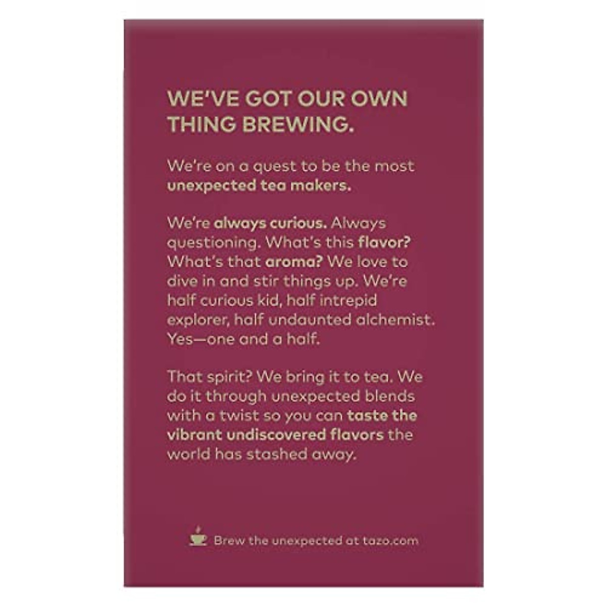 TAZO Joy Limited Edition Seasonal Blend Tea Bags, 20 Count (Pack of 6)