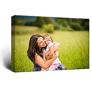 wall26 Custom Canvas Wall Art, Personalized Photo to Canvas - 24"x36"