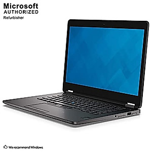 Dell Latitude E7470 14 inches HD, Core i5-6300U 2.4GHz, 16GB RAM, 512GB Solid State Drive, Windows 10 Pro 64Bit (Renewed)