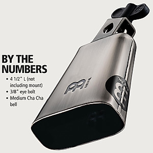 Meinl Percussion STB45M 4.5-Inch Medium Pitch Steel Cowbell