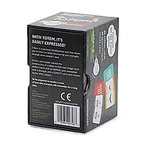 Totem: Self-Esteem & Family Bonding Game Ages 8+ - Therapy Games for Kids, Teens, Adults, Counselors - Team Building Games for Work - Group Therapy Conversation Cards for Mental Health