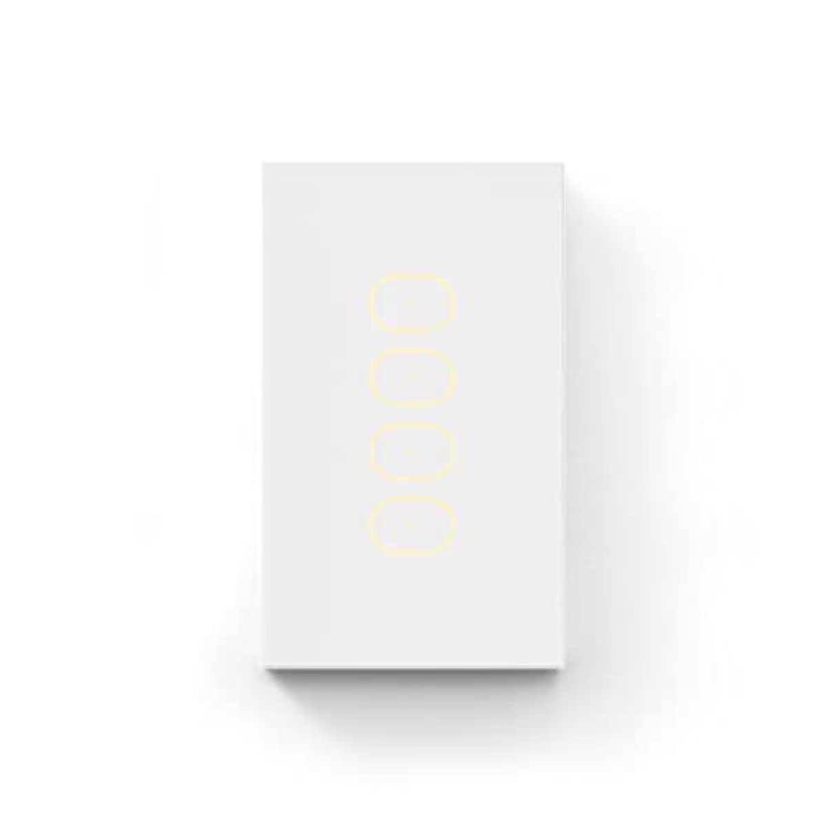 LIFX Smart Switch, 4 Button in-Wall Wi-Fi Smart Touch Glass Switch (White)