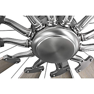 Progress Lighting P250000-081 Springer Ceiling Fans, 60 in, Nickel