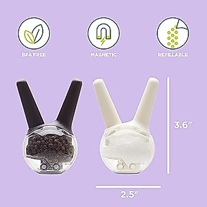 Chef'n Mini Magnetic Salt and Pepper Grinder Set