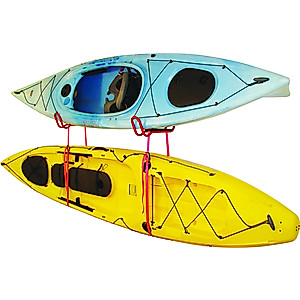 Malone J-Dock Hybrid Kayak and Gear Garage Storage Racks